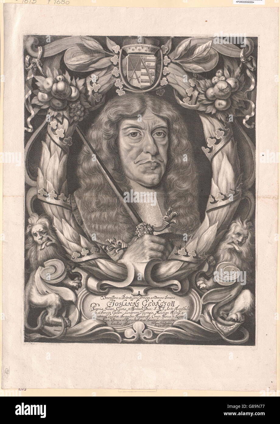 Johann Georg Ii High Resolution Stock Photography and Images - Alamy