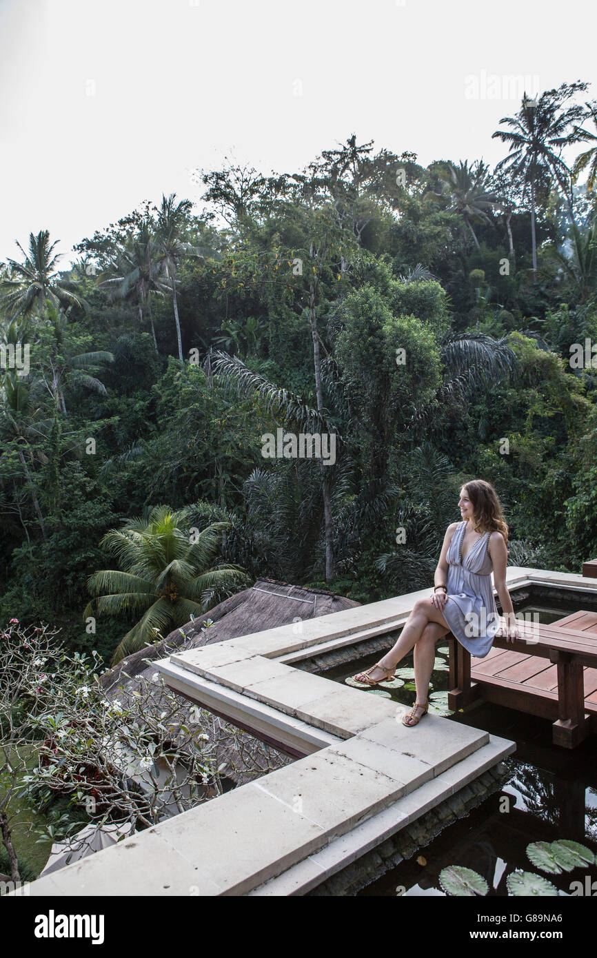 Four Seasons Sayan in Ubud, Bali, Indonesia Stock Photo - Alamy