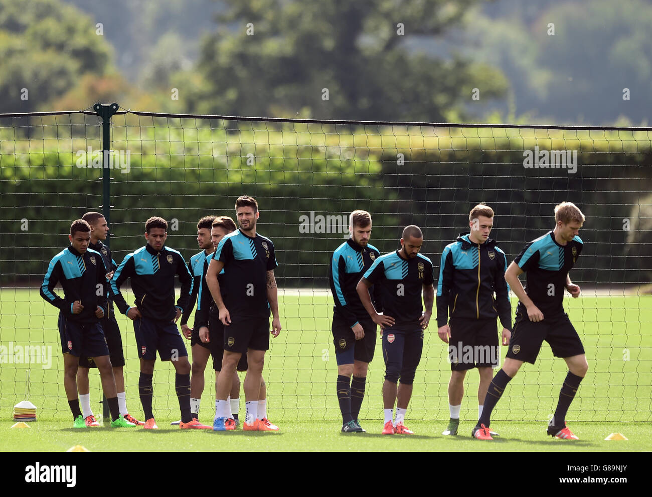 Training london colney training ground hi-res stock photography and ...