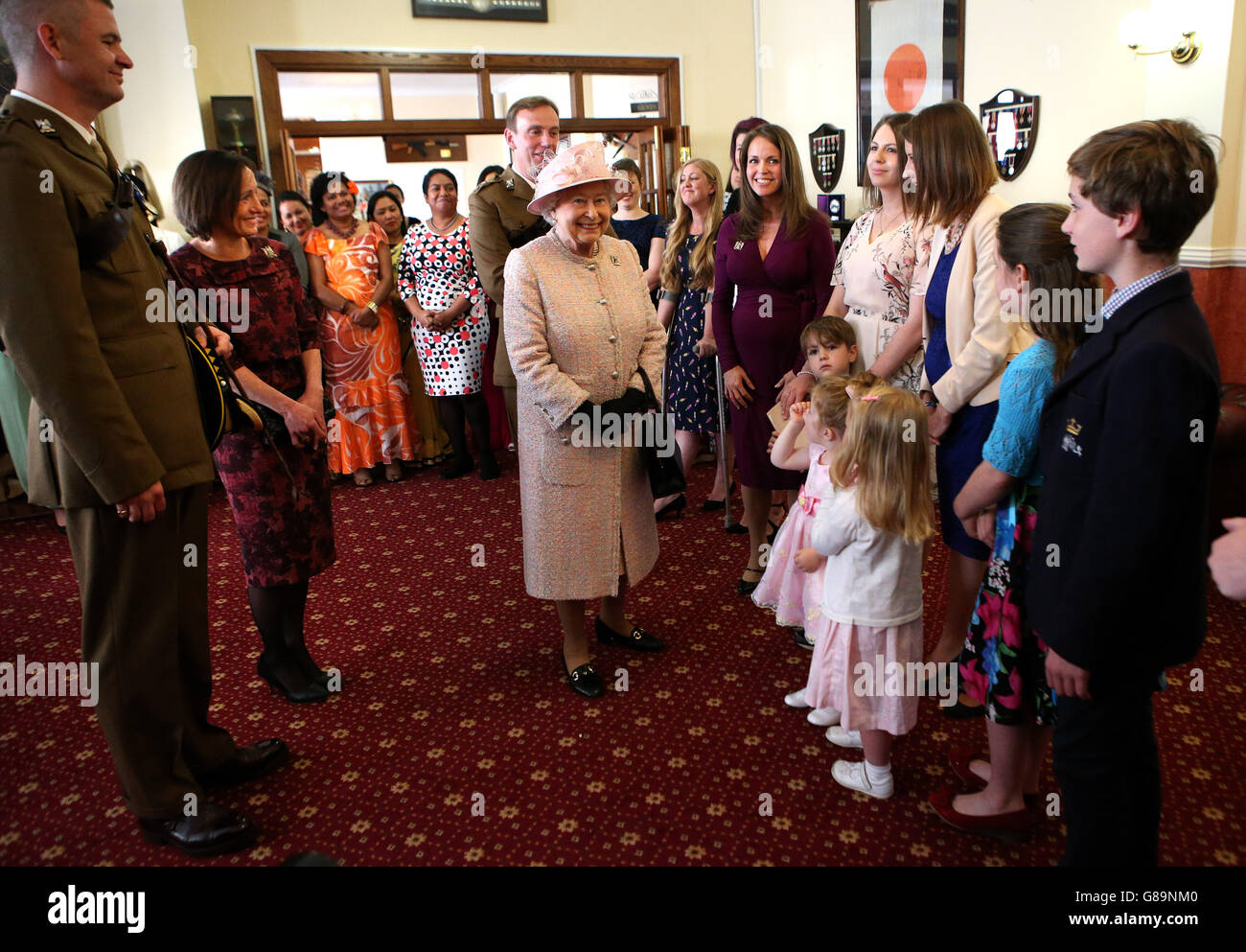 Royal visit to Leuchars station Stock Photo - Alamy