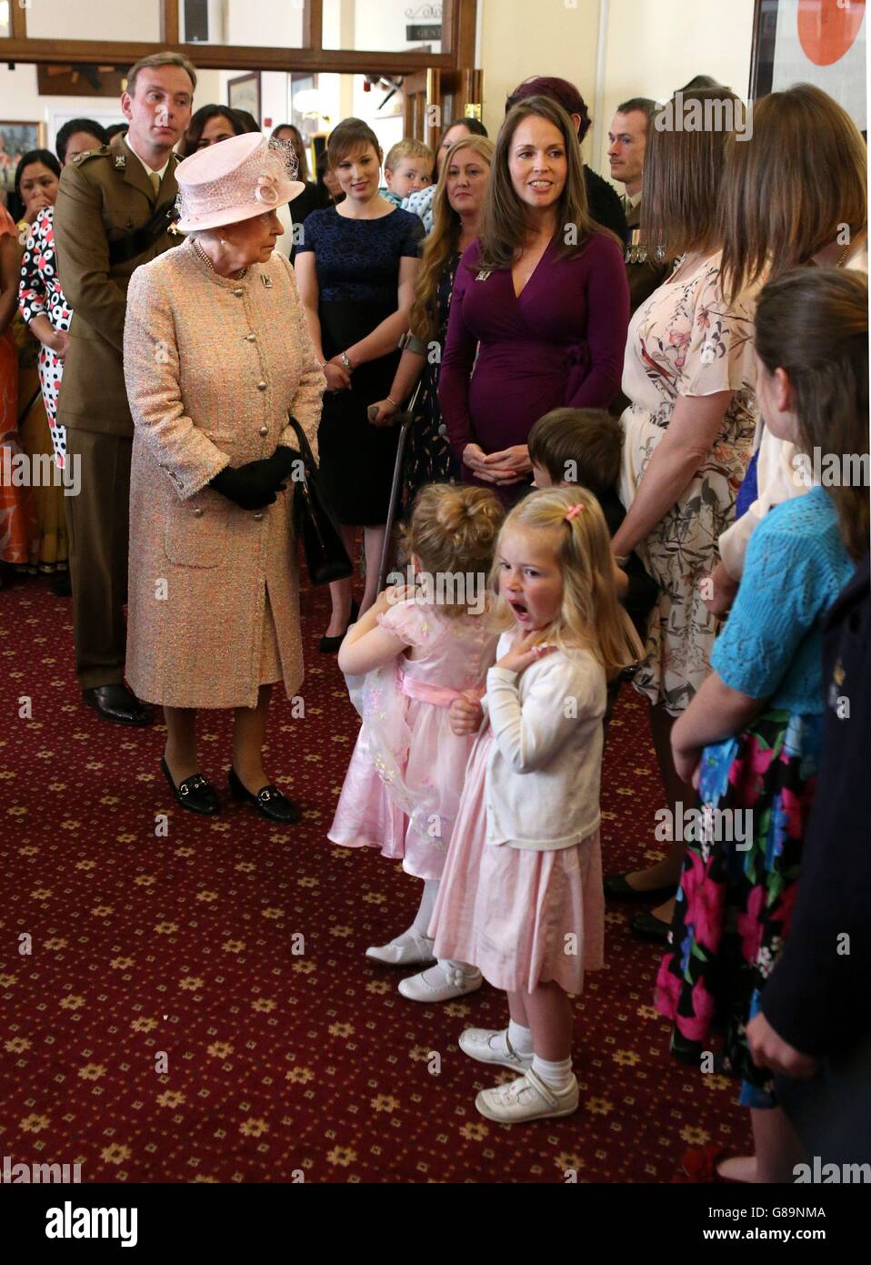Royal visit to Leuchars station Stock Photo - Alamy