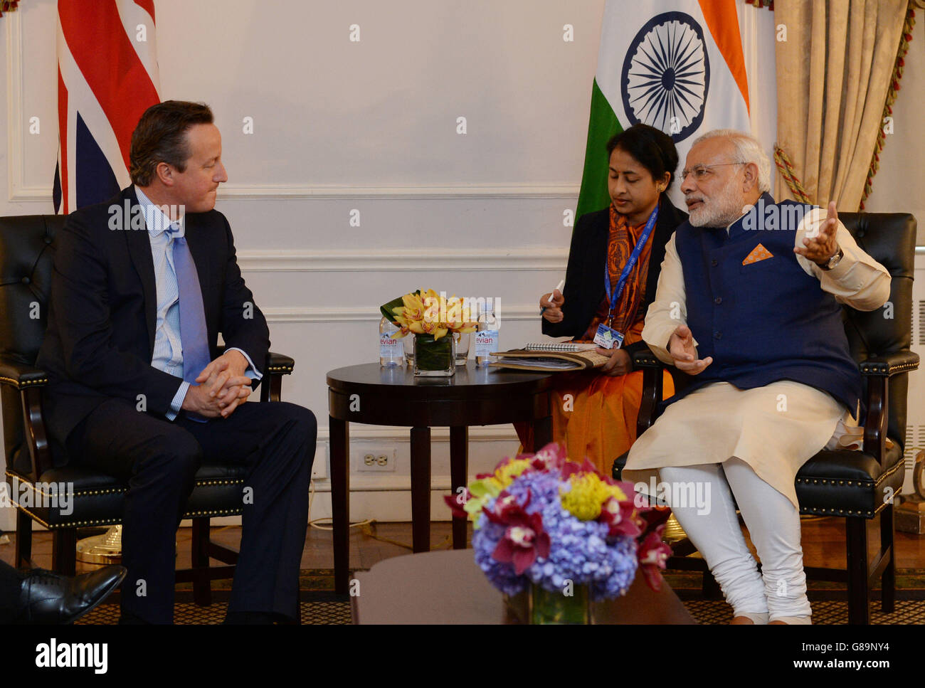 Cameron visit to the USA - Day Two Stock Photo - Alamy