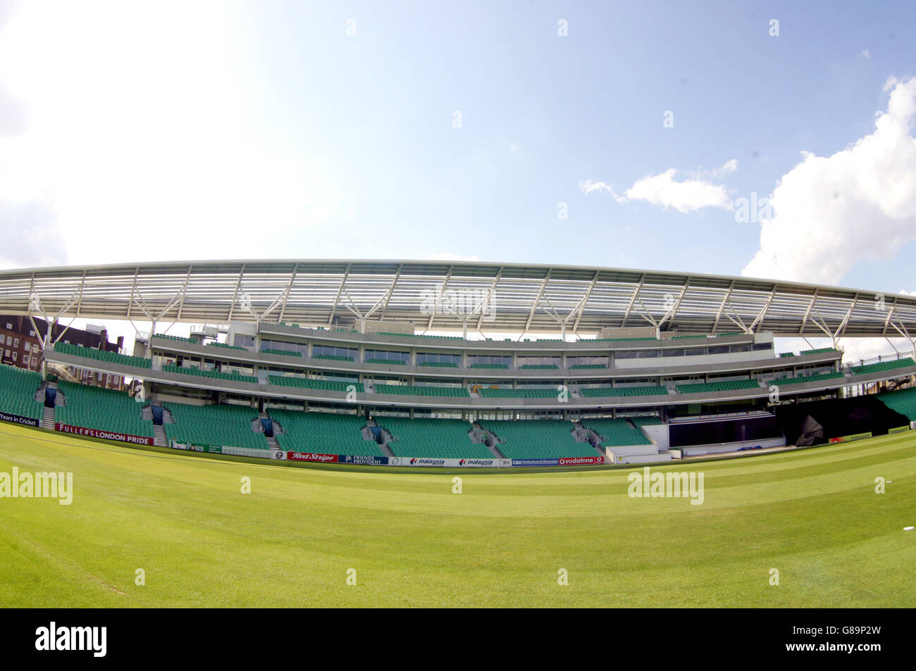 The new ocs stand at the brit oval near completion hi-res stock ...