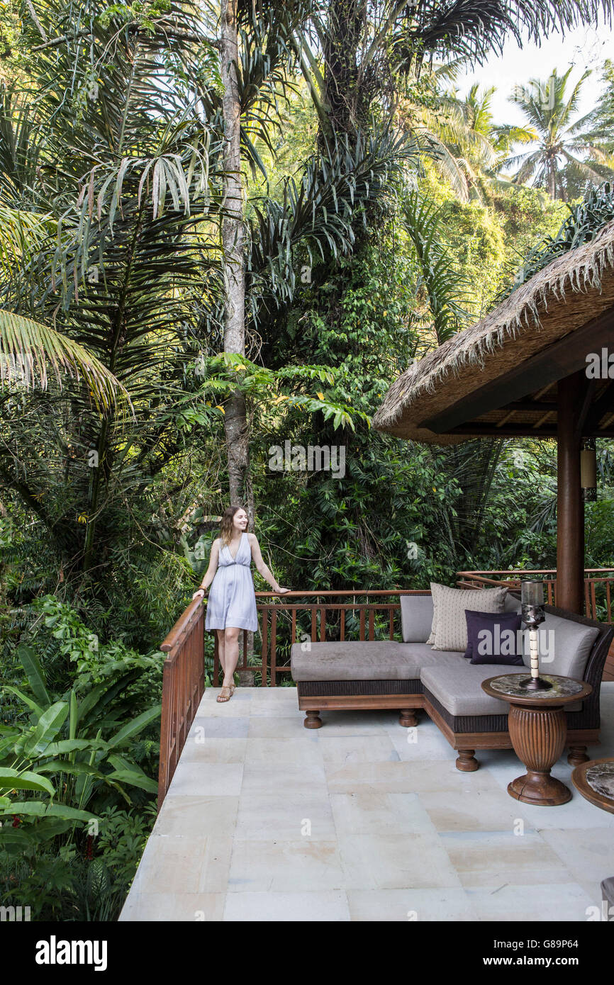 Four Seasons Sayan in Ubud, Bali, Indonesia Stock Photo - Alamy