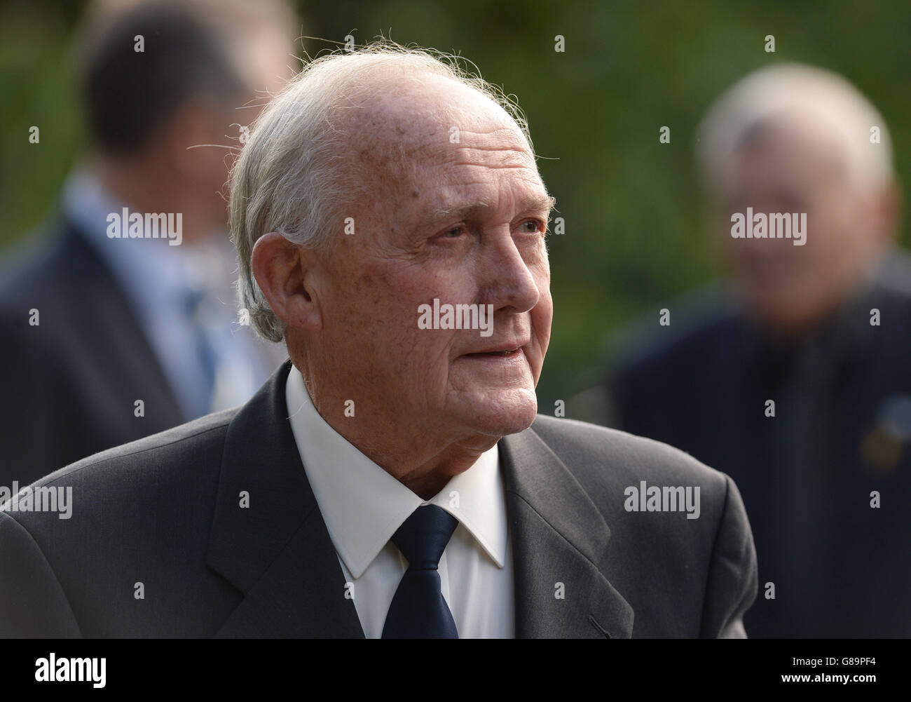 Brian Close funeral Stock Photo - Alamy