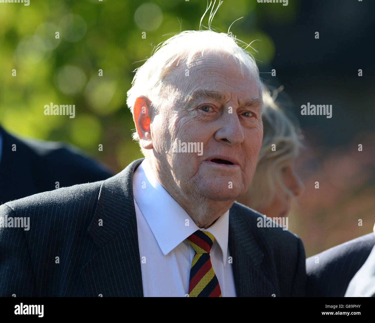 Brian Close funeral Stock Photo - Alamy