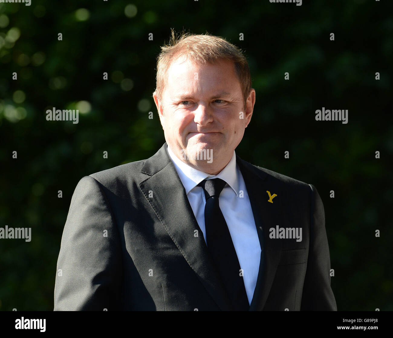 Brian Close funeral Stock Photo - Alamy