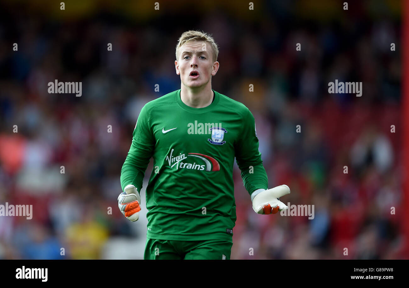 Jordan pickford preston hi-res stock photography and images - Alamy