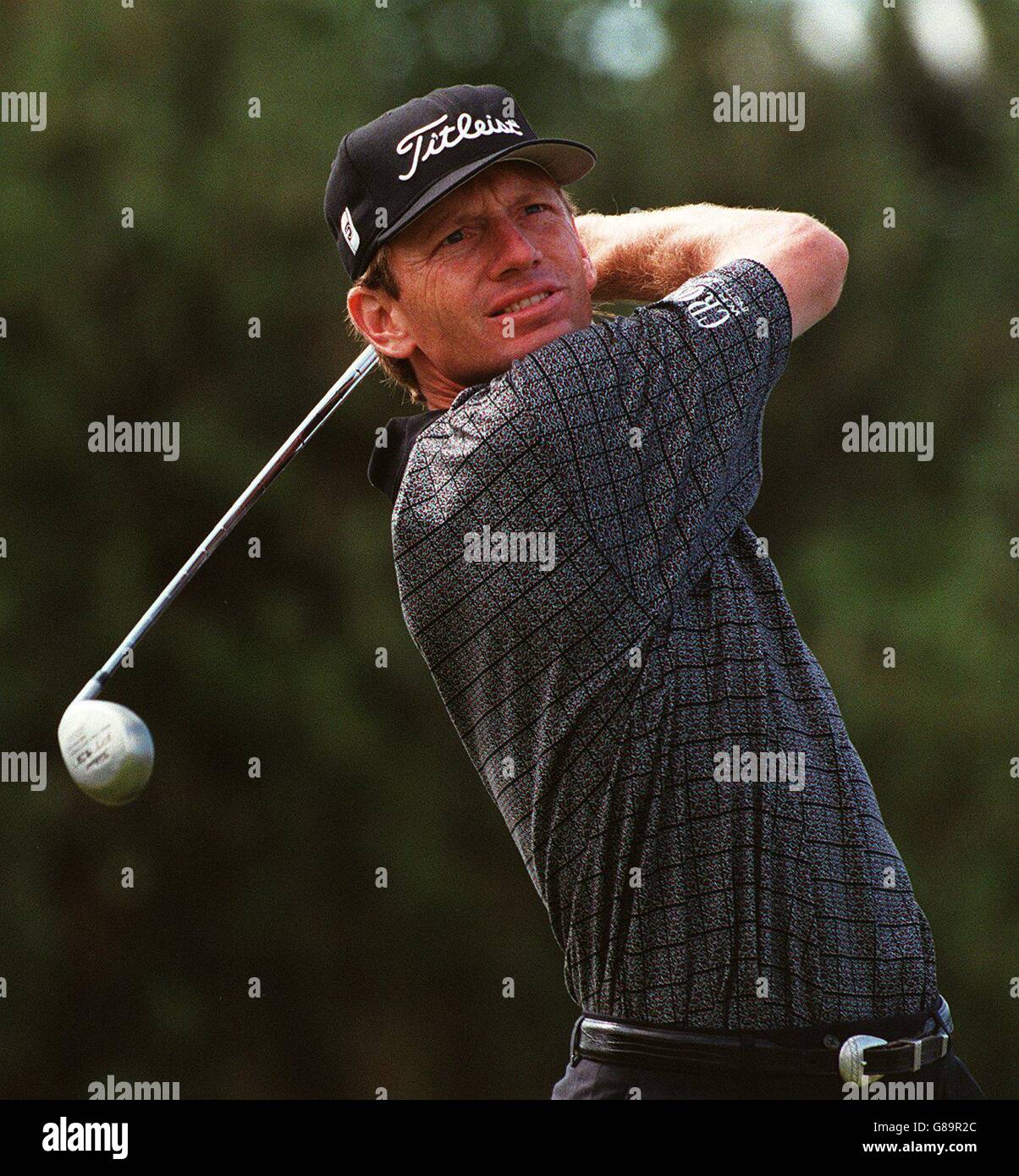 British Open Golf - Royal Troon Golf Club. Brad Faxon, USA Stock Photo ...