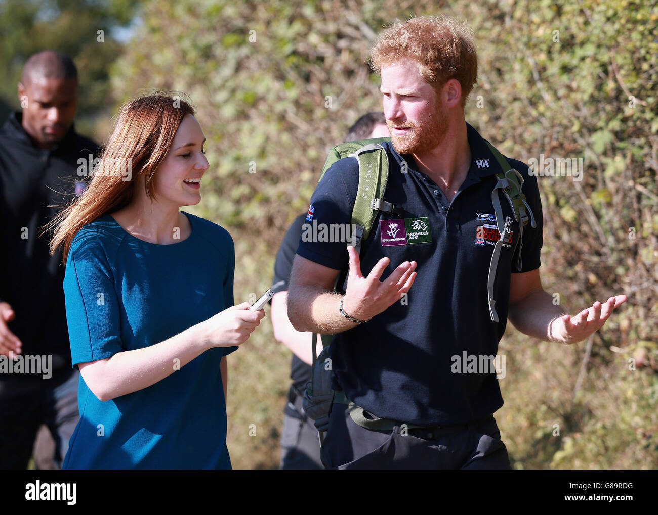 Prince Harry is interviewed by the Mirror Newspaper's Royal ...
