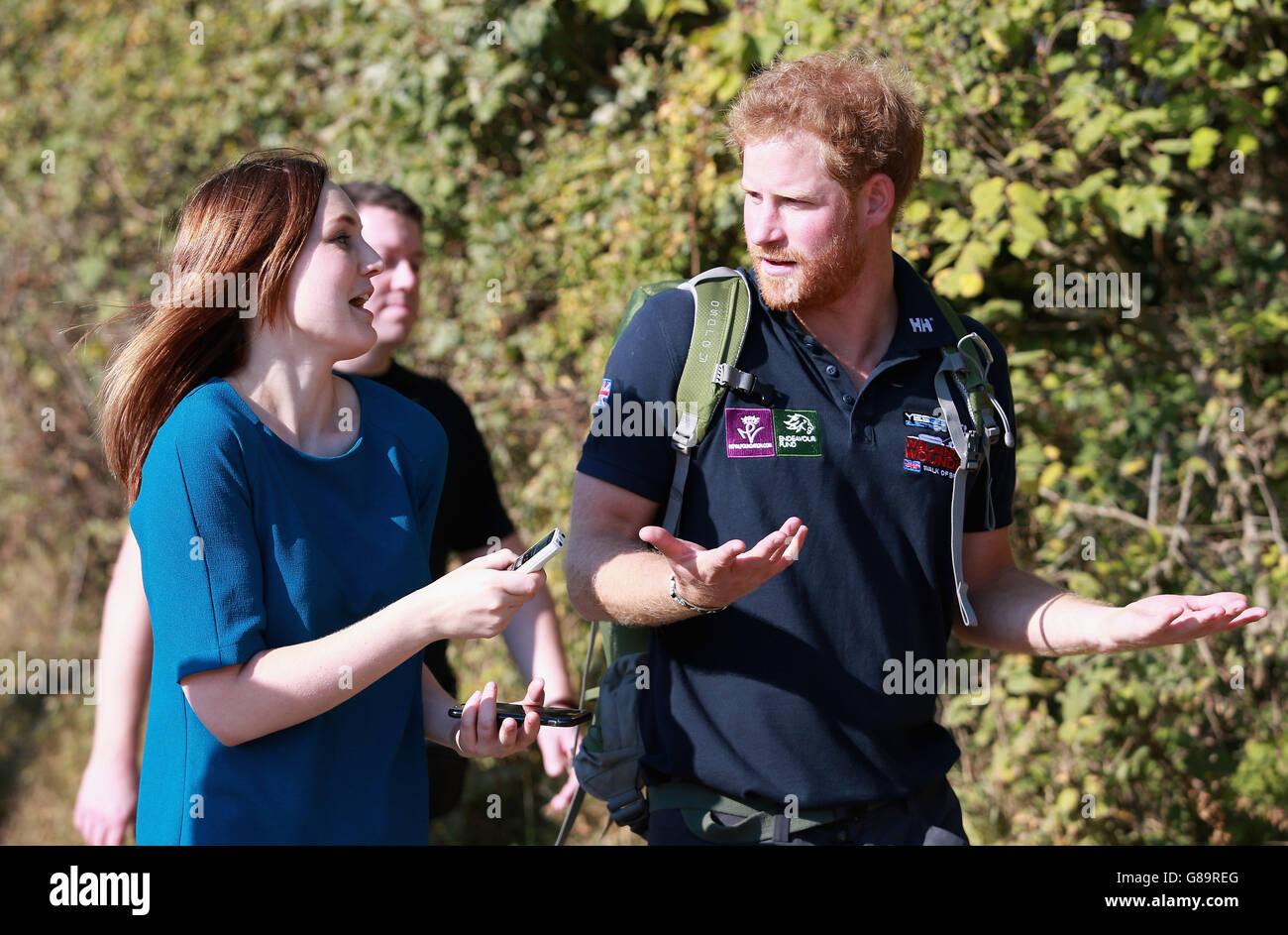 Prince Harry is interviewed by the Mirror Newspaper's Royal ...