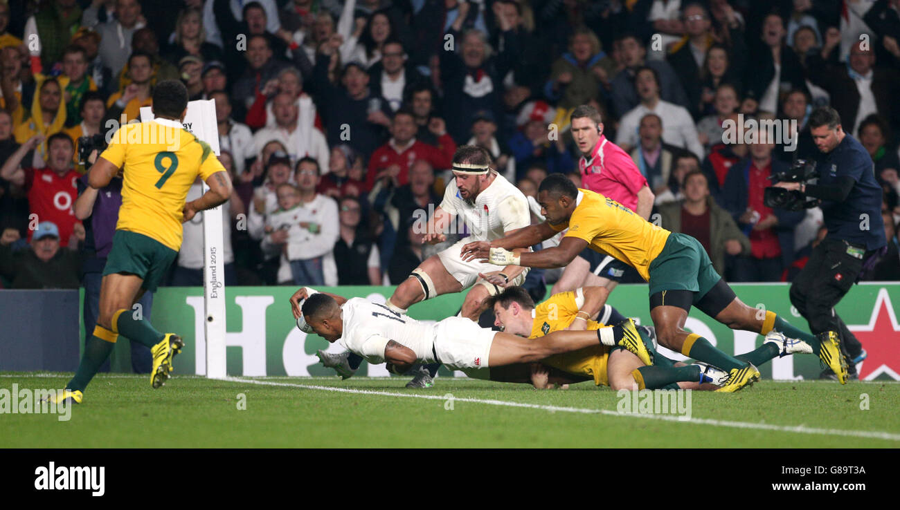 Englands anthony watson scores hi-res stock photography and images - Alamy