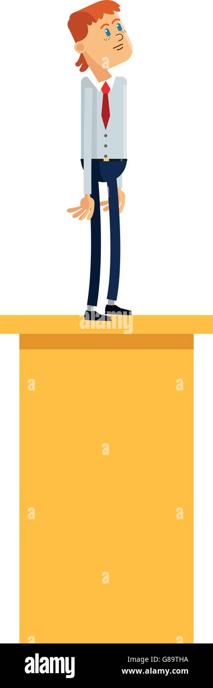 businessman looking up icon Stock Vector Image & Art - Alamy