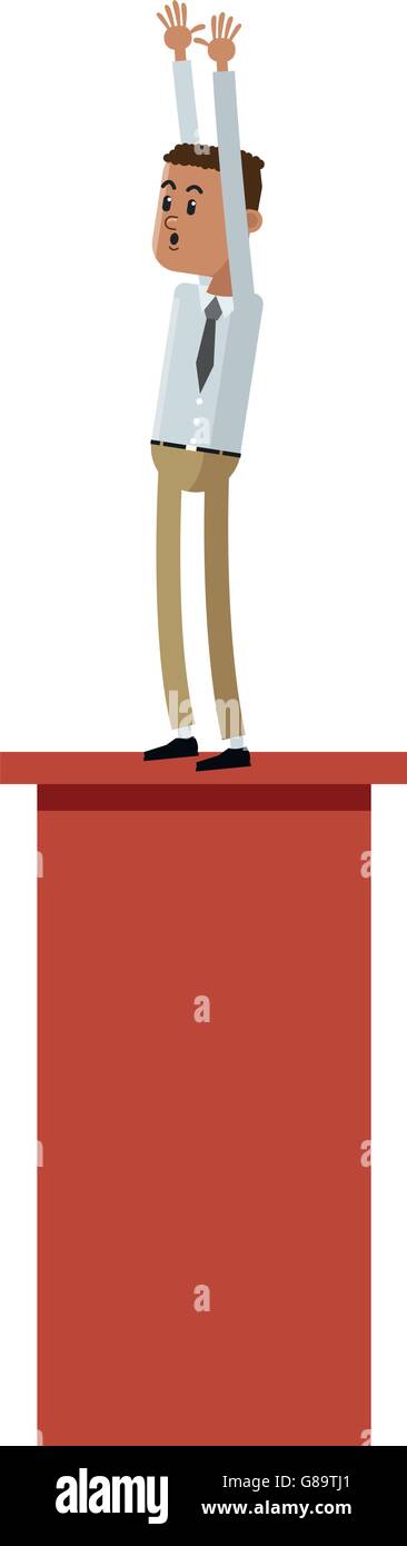 goofy businessman icon Stock Vector Image & Art - Alamy