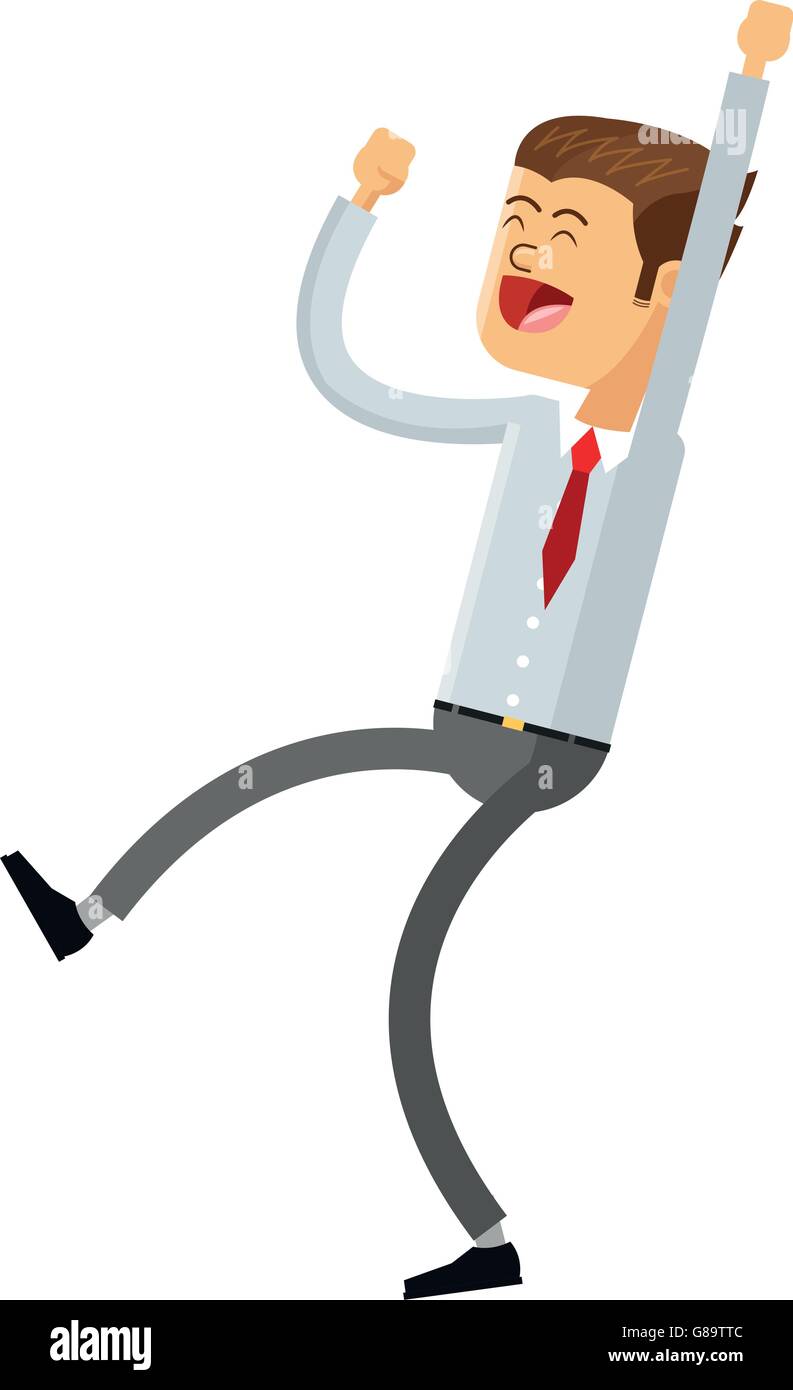 goofy businessman icon Stock Vector Image & Art - Alamy