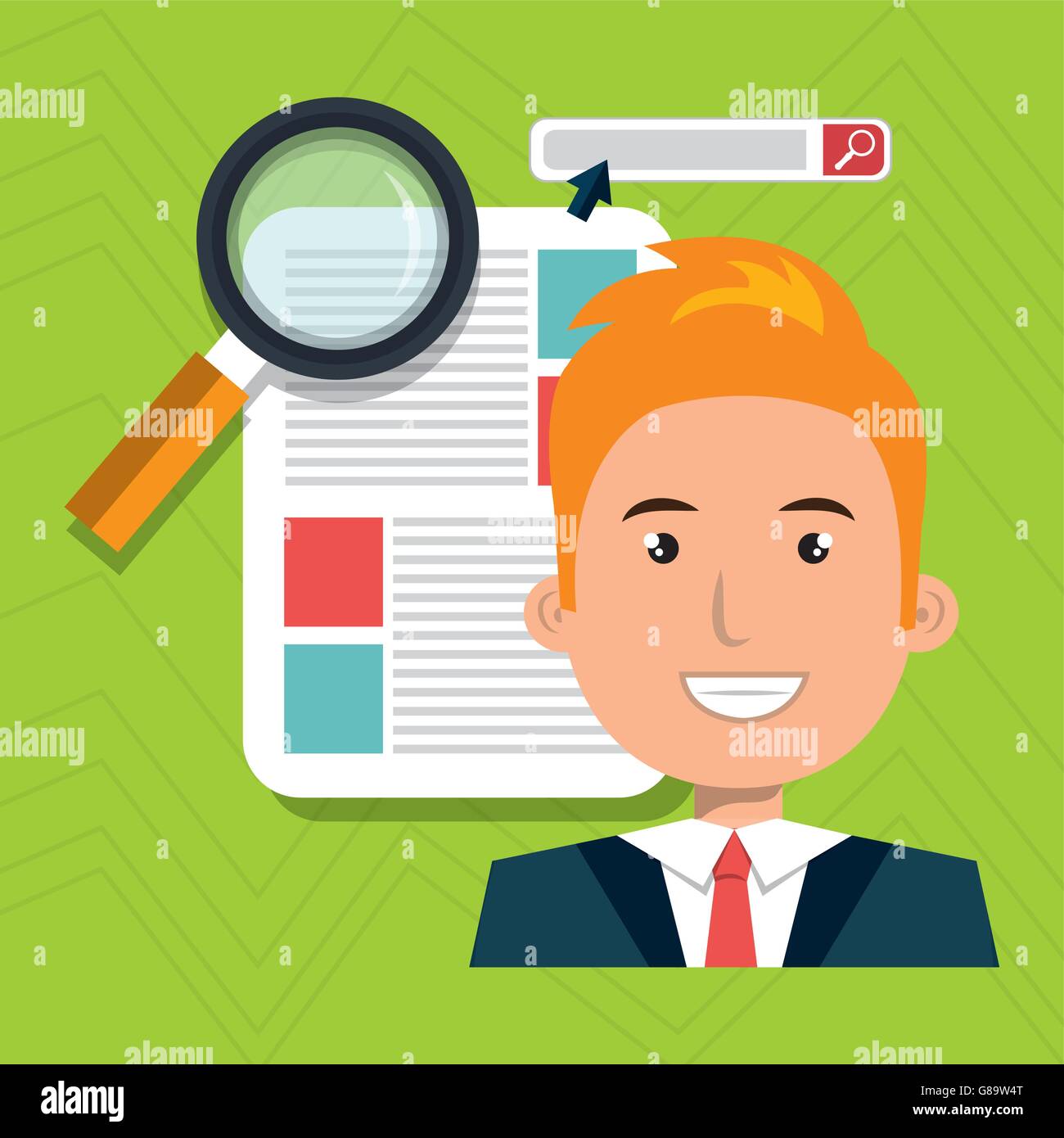 blog management design Stock Vector Image & Art - Alamy