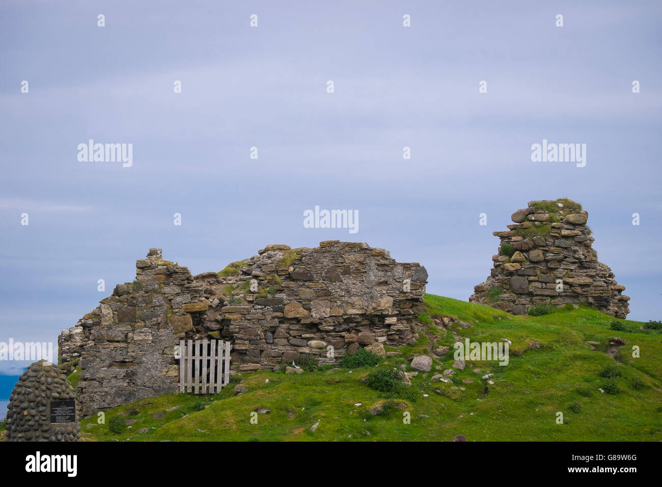 Duntulm Castle in isle of skye ,scotland Stock Photo - Alamy