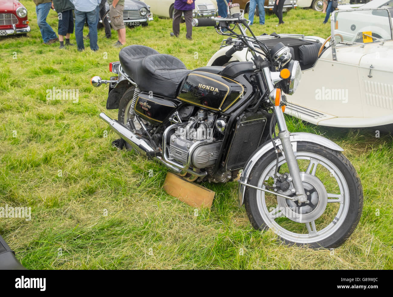 Berkeley Castle Classic Car Show 2016 Honda Goldwing Stock Photo - Alamy
