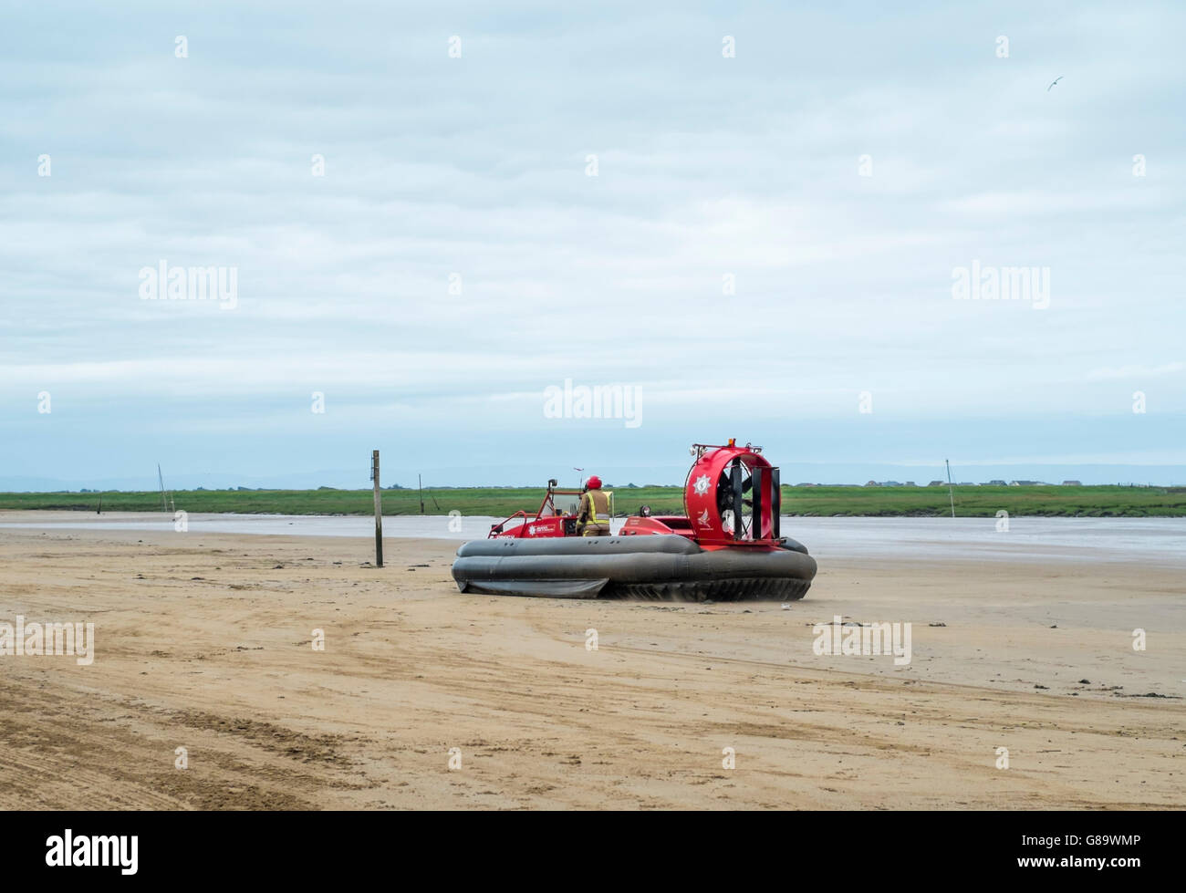 Catching Fire Hovercraft