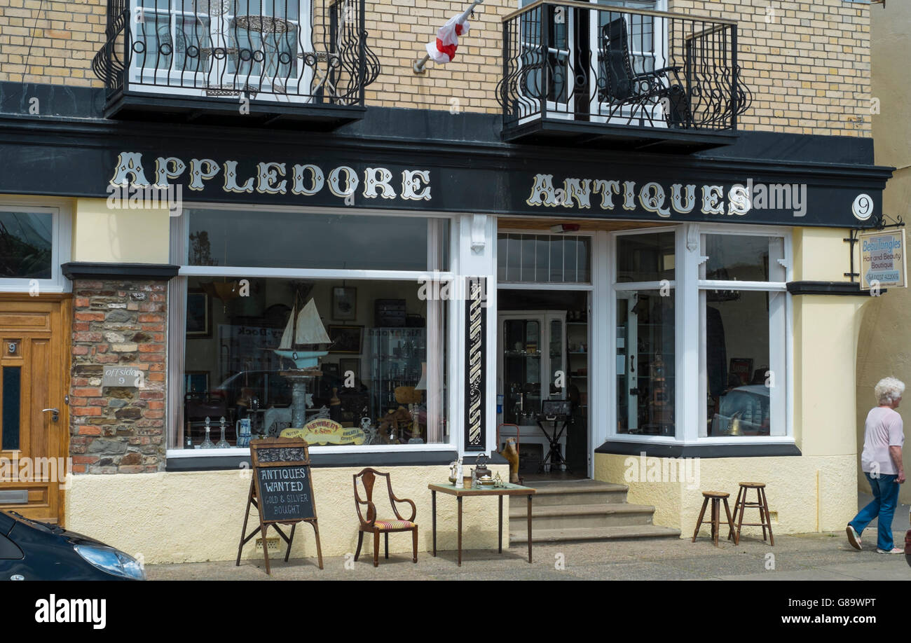 Appledore, a seaside village in North Devon England UK appledore ...