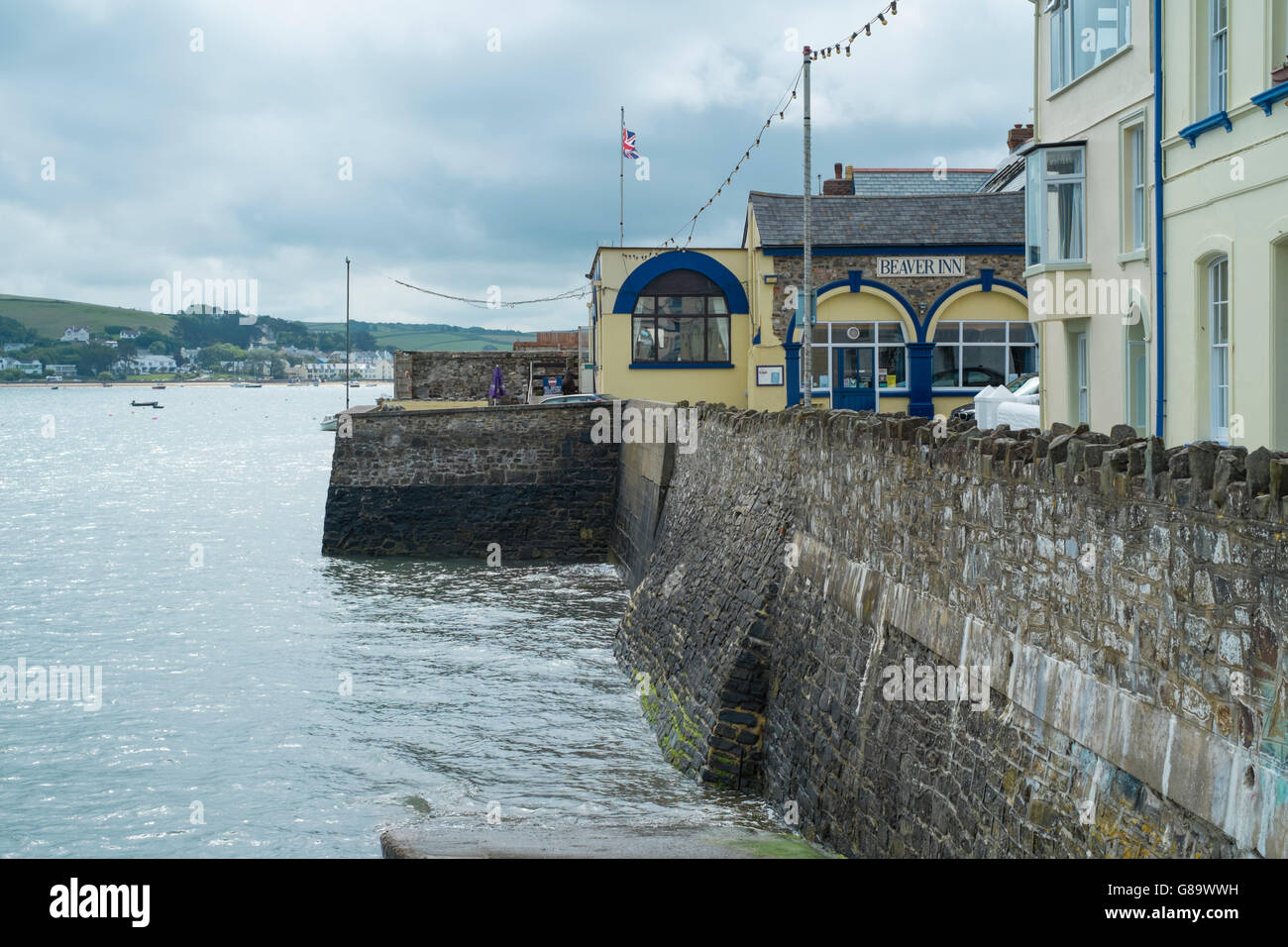 Appledore, a seaside village in North Devon England UK The Beaver Inn ...