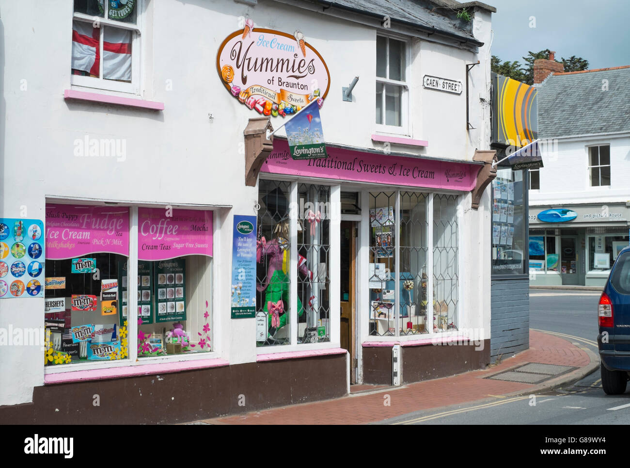 Braunton a small North Devon Town England UK Yummies of Braunton sweet ...