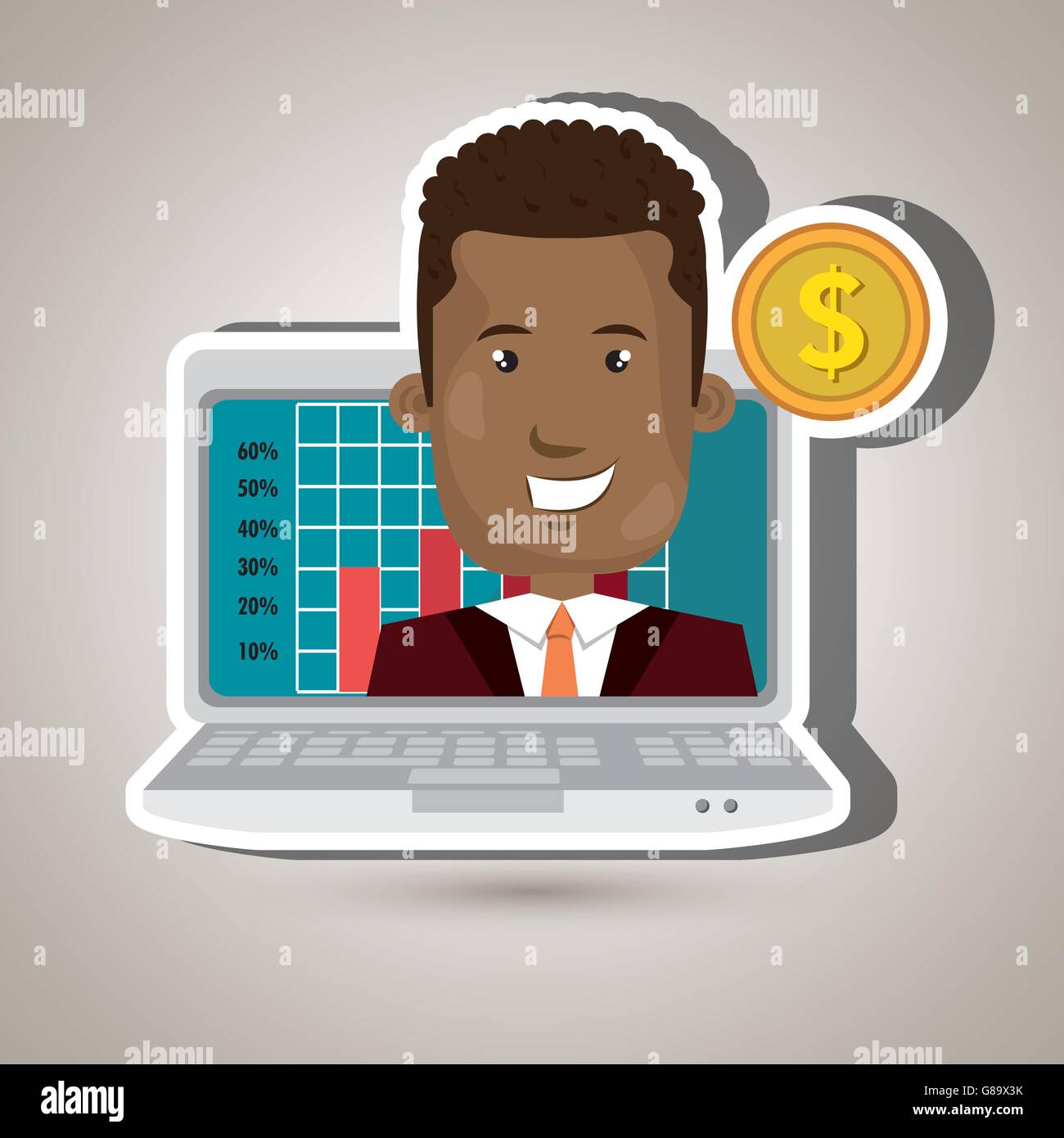 stock exchange design Stock Vector Image & Art - Alamy