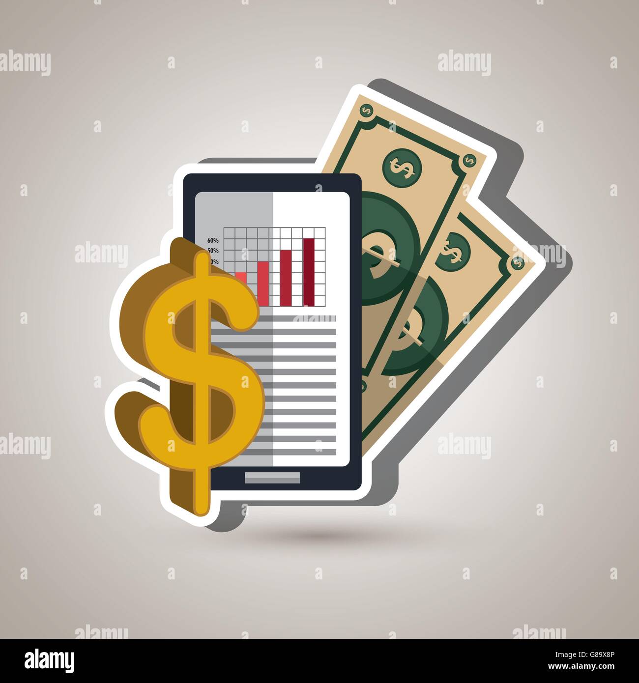 stock exchange design Stock Vector Image & Art - Alamy