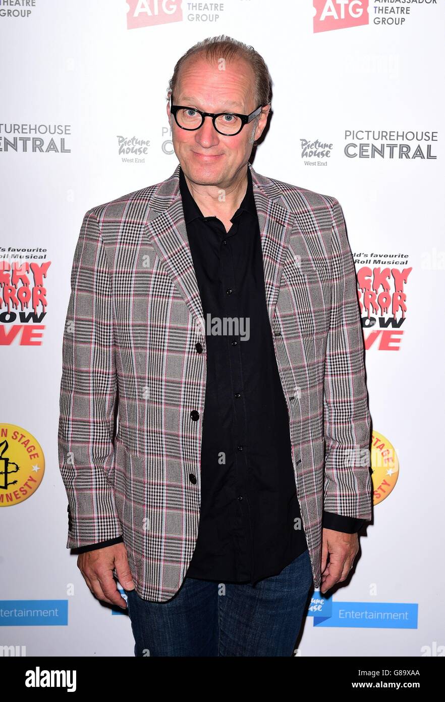 Ade Edmondson attending the aftershow party for the Rocky Horror Show ...