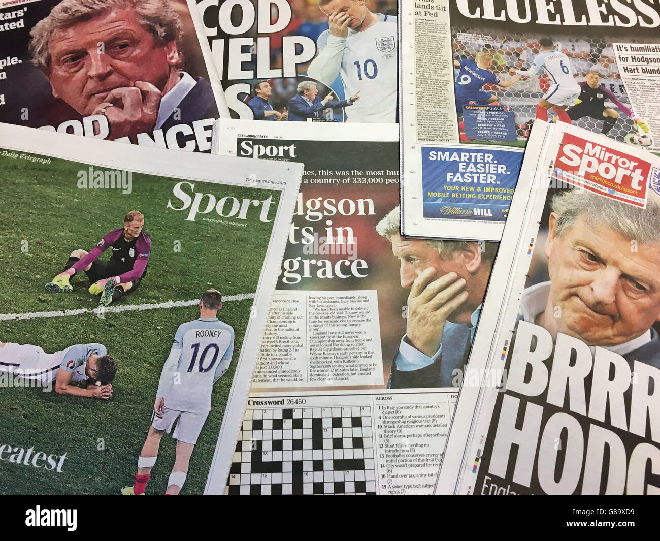 Todays newspaper hi-res stock photography and images - Alamy
