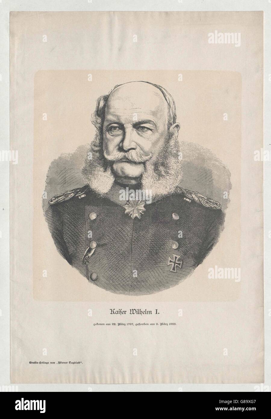 Wilhelm I., Kaiser Stock Photo - Alamy