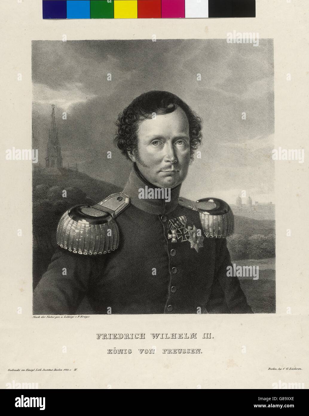 Portrait von friedrich wilhelm iii hi-res stock photography and images ...