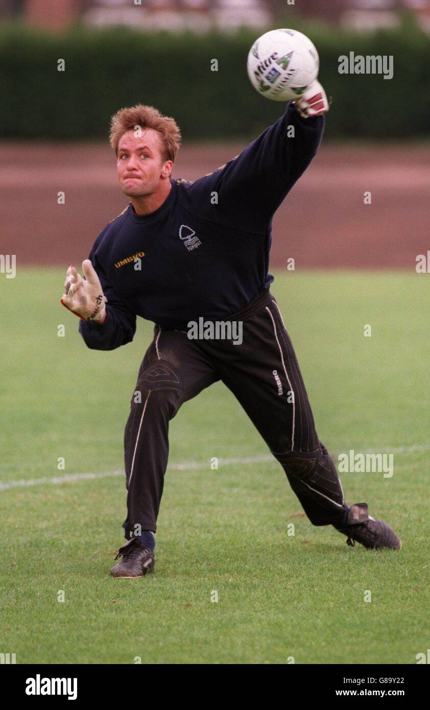 Soccer - Nottingham Forest Training Stock Photo - Alamy