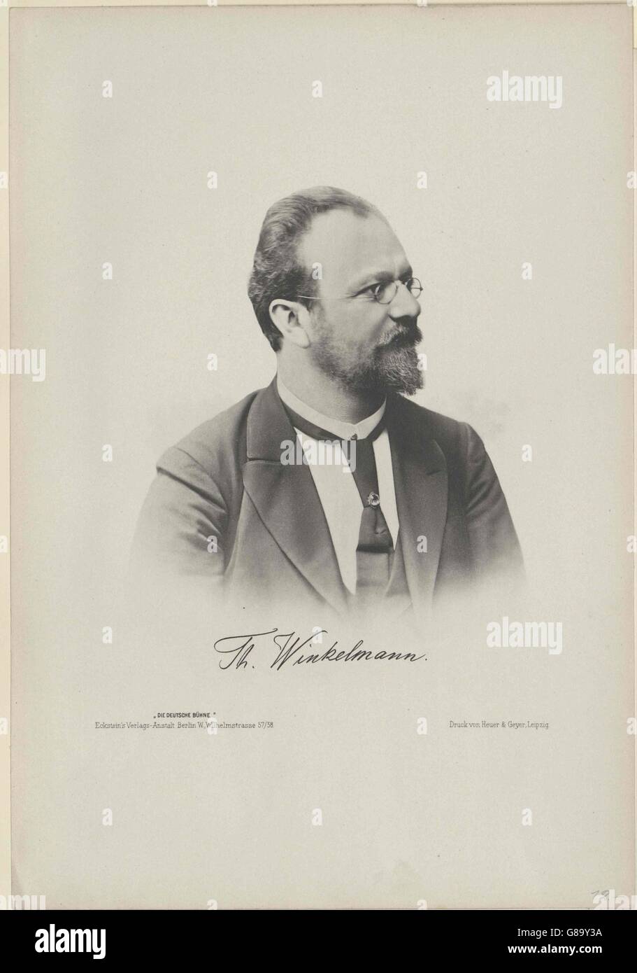 Winkelmann hi-res stock photography and images - Alamy