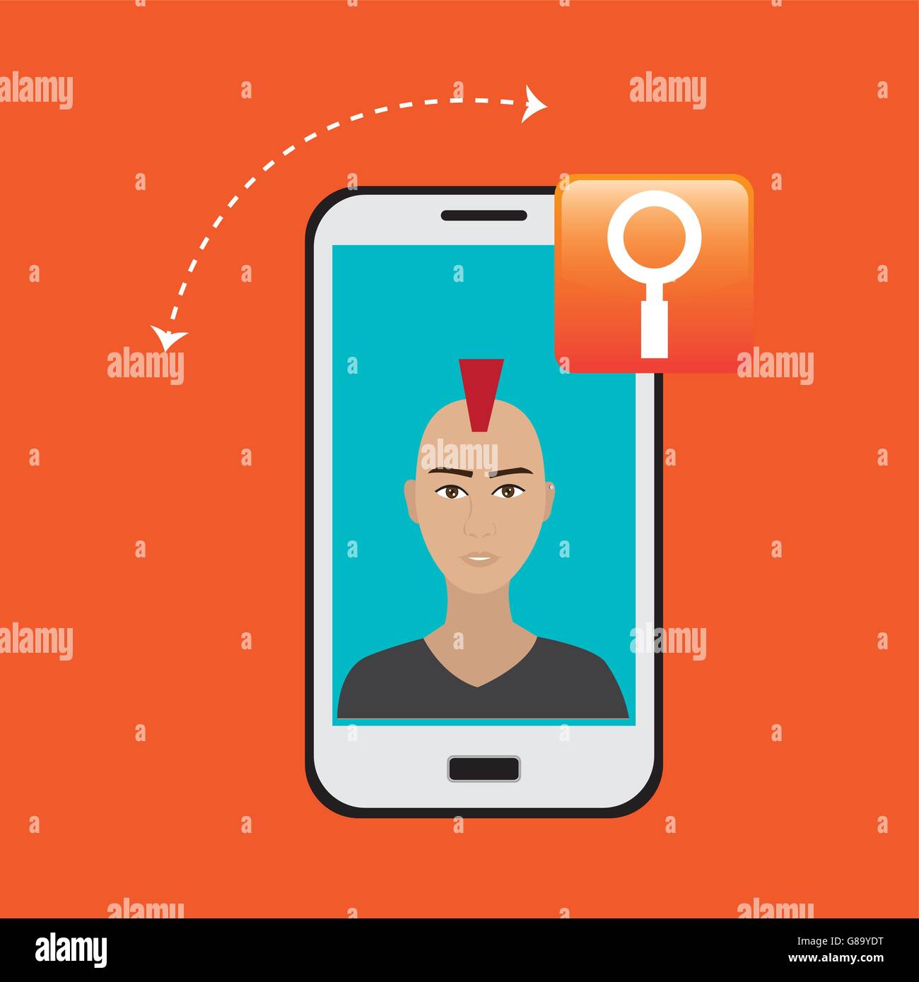 social network user design Stock Vector Image & Art - Alamy