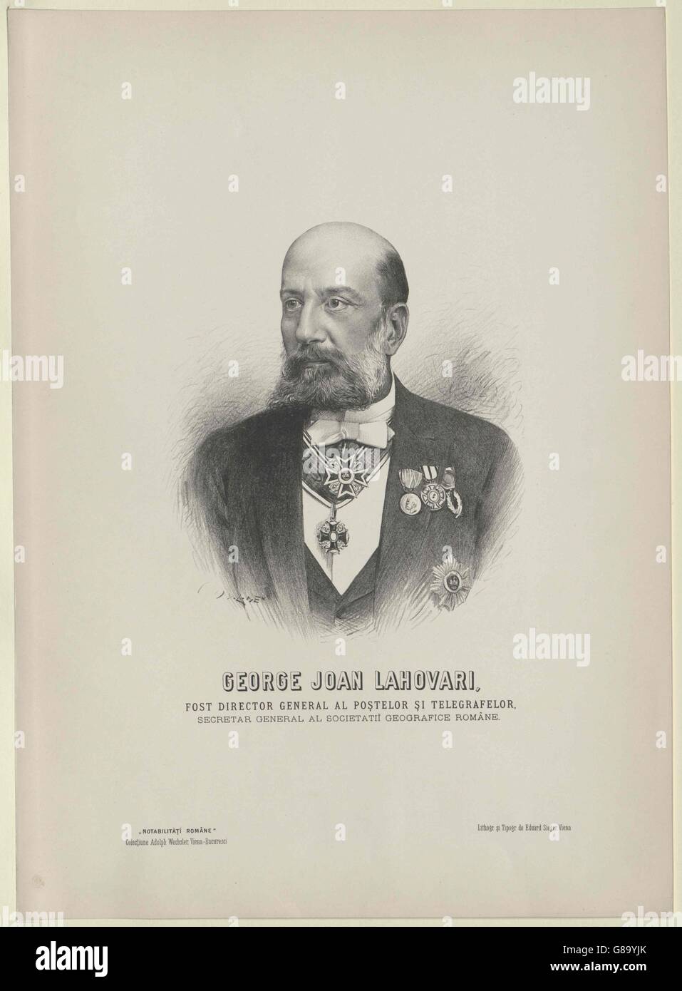 Lahovari, George Joan Stock Photo - Alamy