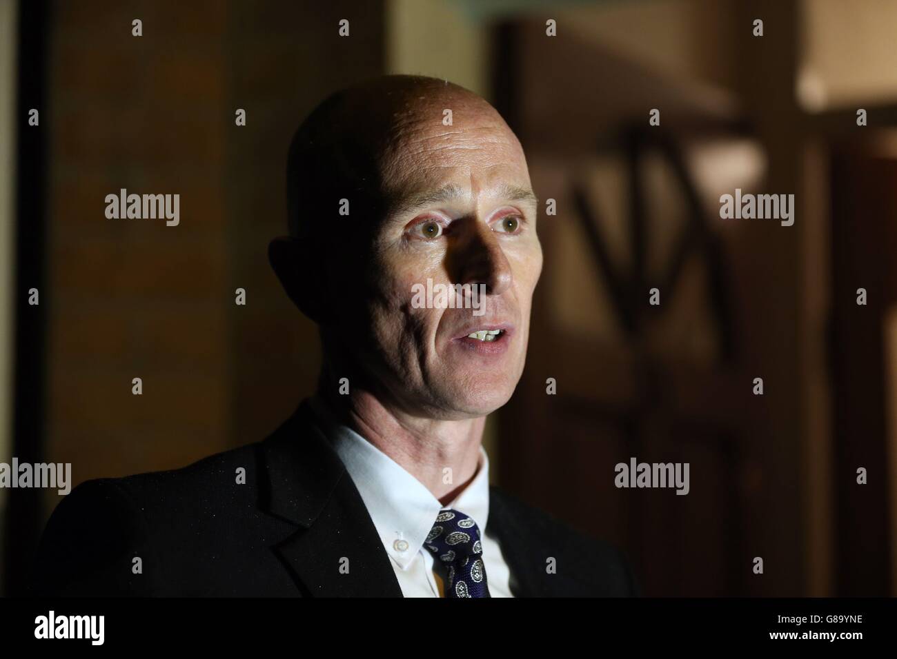 On house in east belfast as part operation torus hi-res stock ...