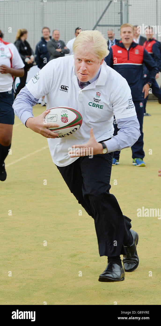 Boris johnson school rugby hi-res stock photography and images - Alamy