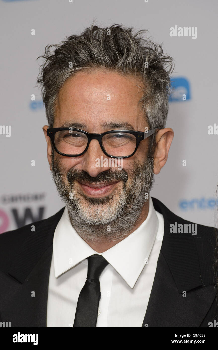 David baddiel attending the premiere of miss you already hi-res stock ...