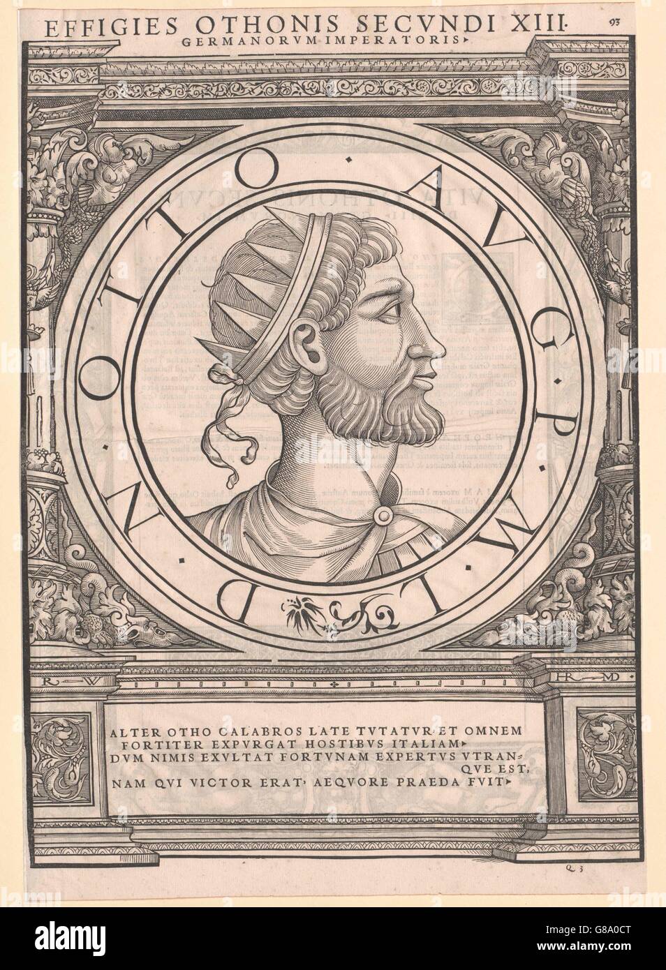 Kaiser otto ii portrait hi-res stock photography and images - Alamy