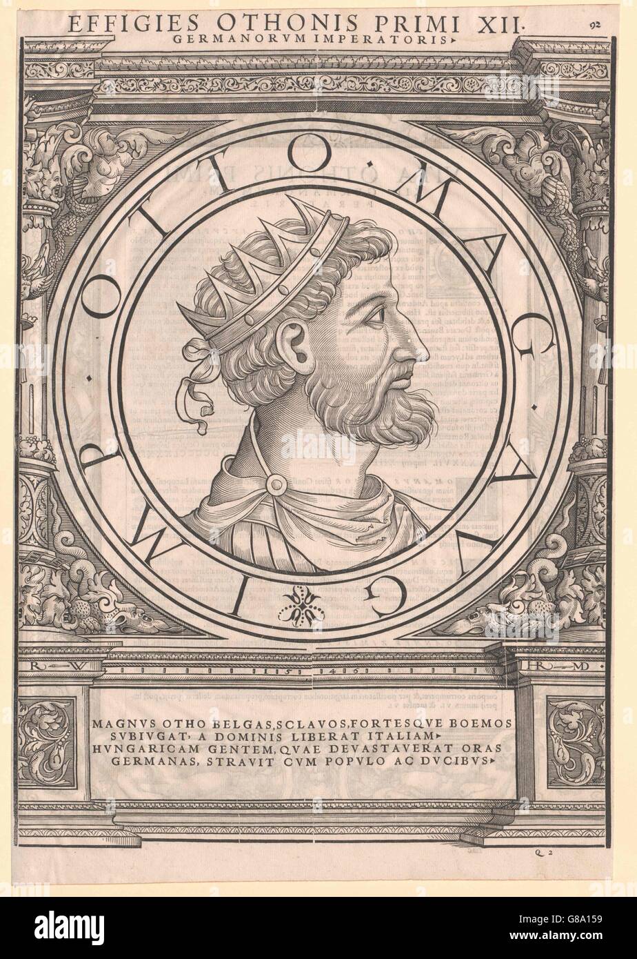 Otto I., der Große Kaiser Stock Photo - Alamy