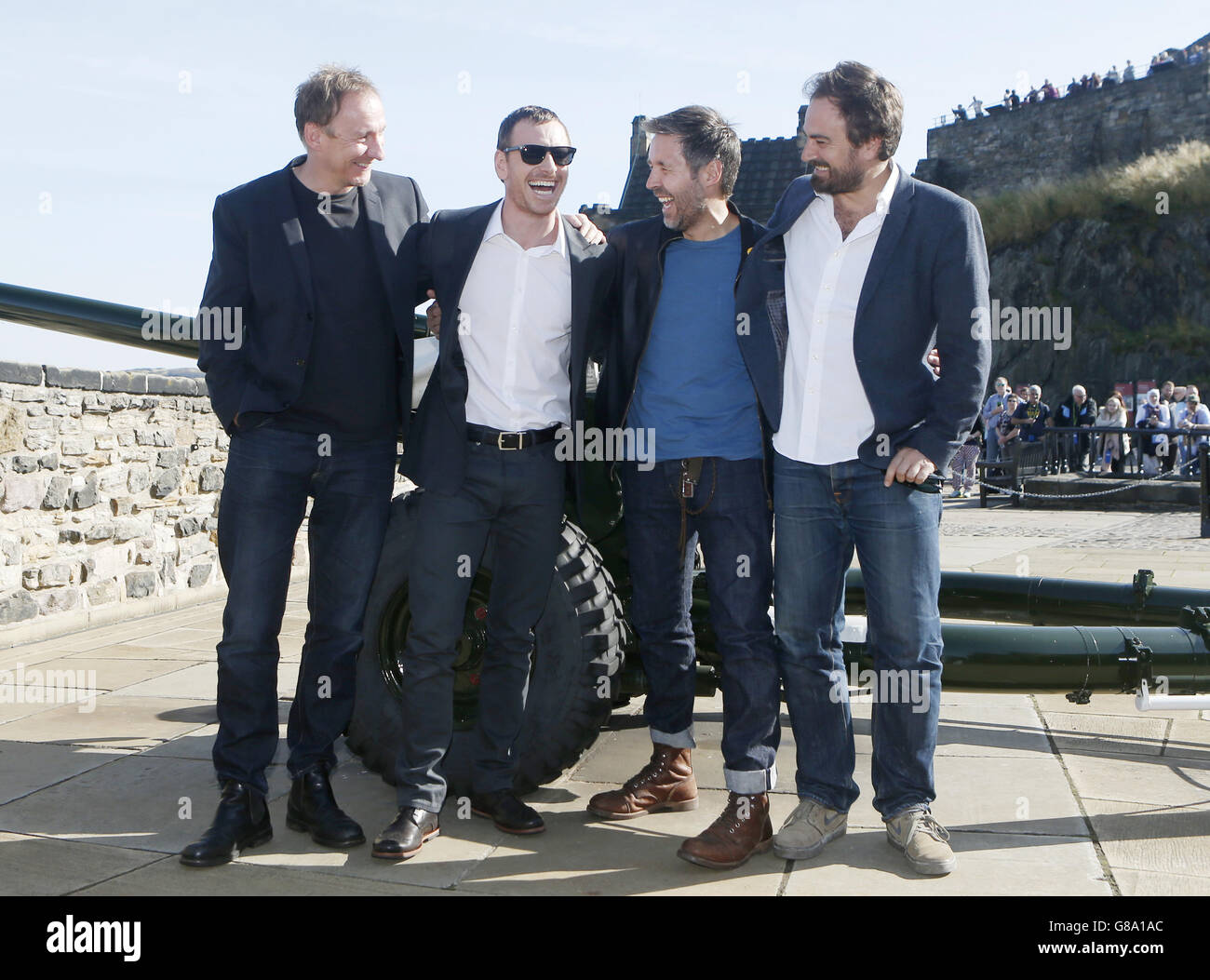 Macbeth stars (left to right) David Thewlis, Michael Fassbender and ...