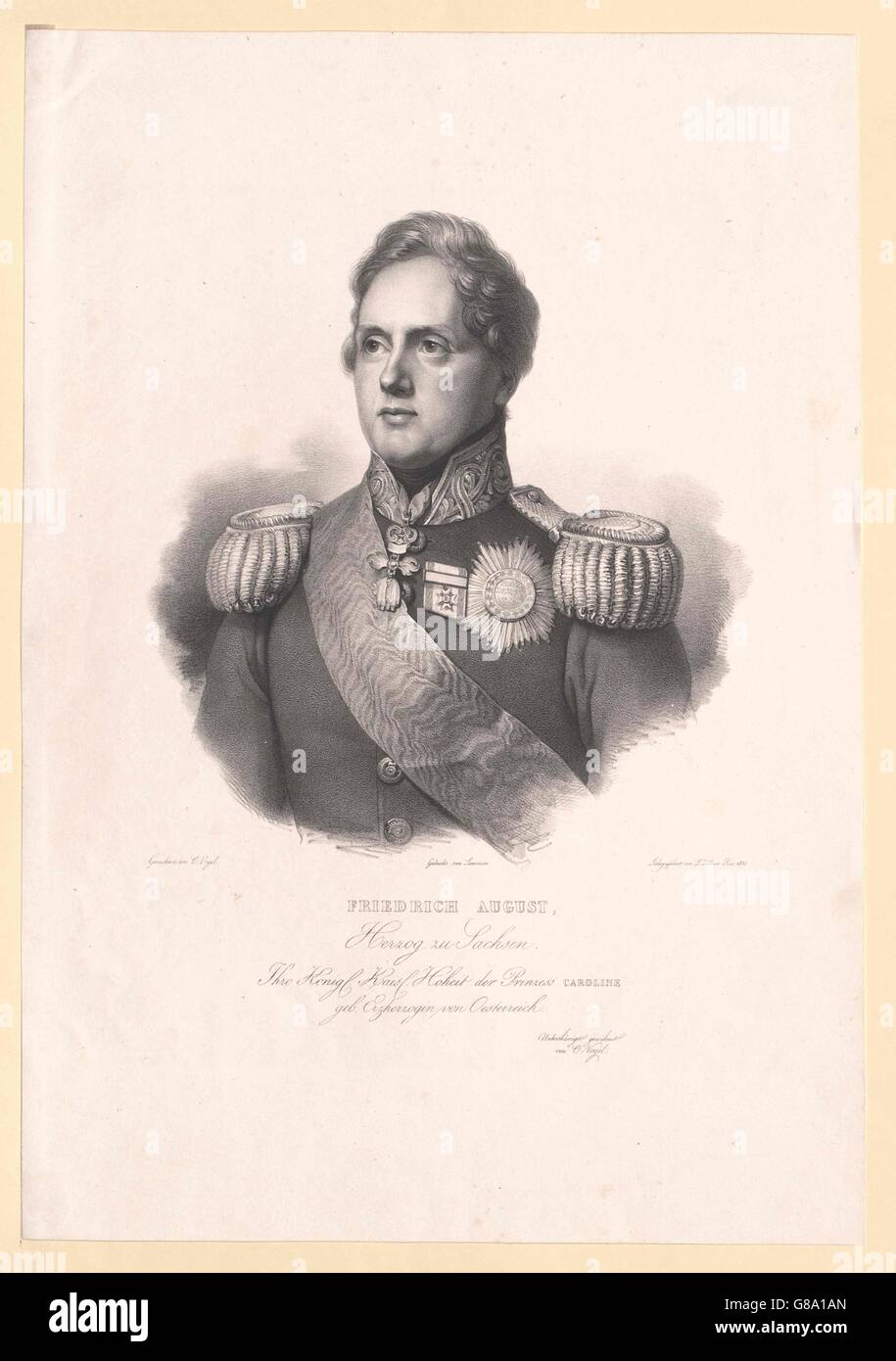 Friedrich august ii von saxony hi-res stock photography and images - Alamy