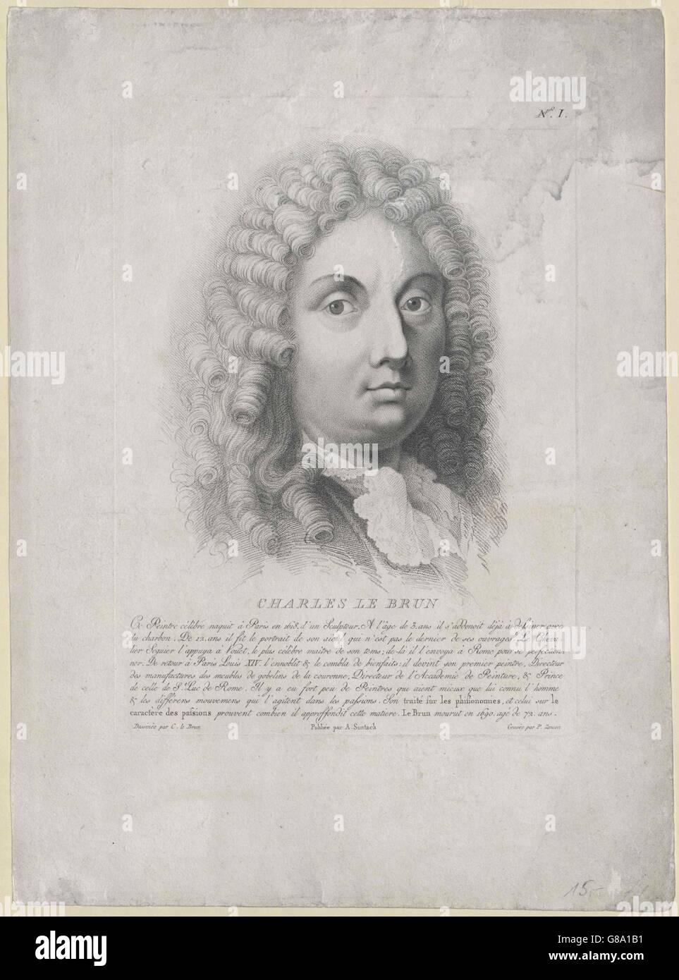 Portrait Of Charles Le Brun High Resolution Stock Photography and ...