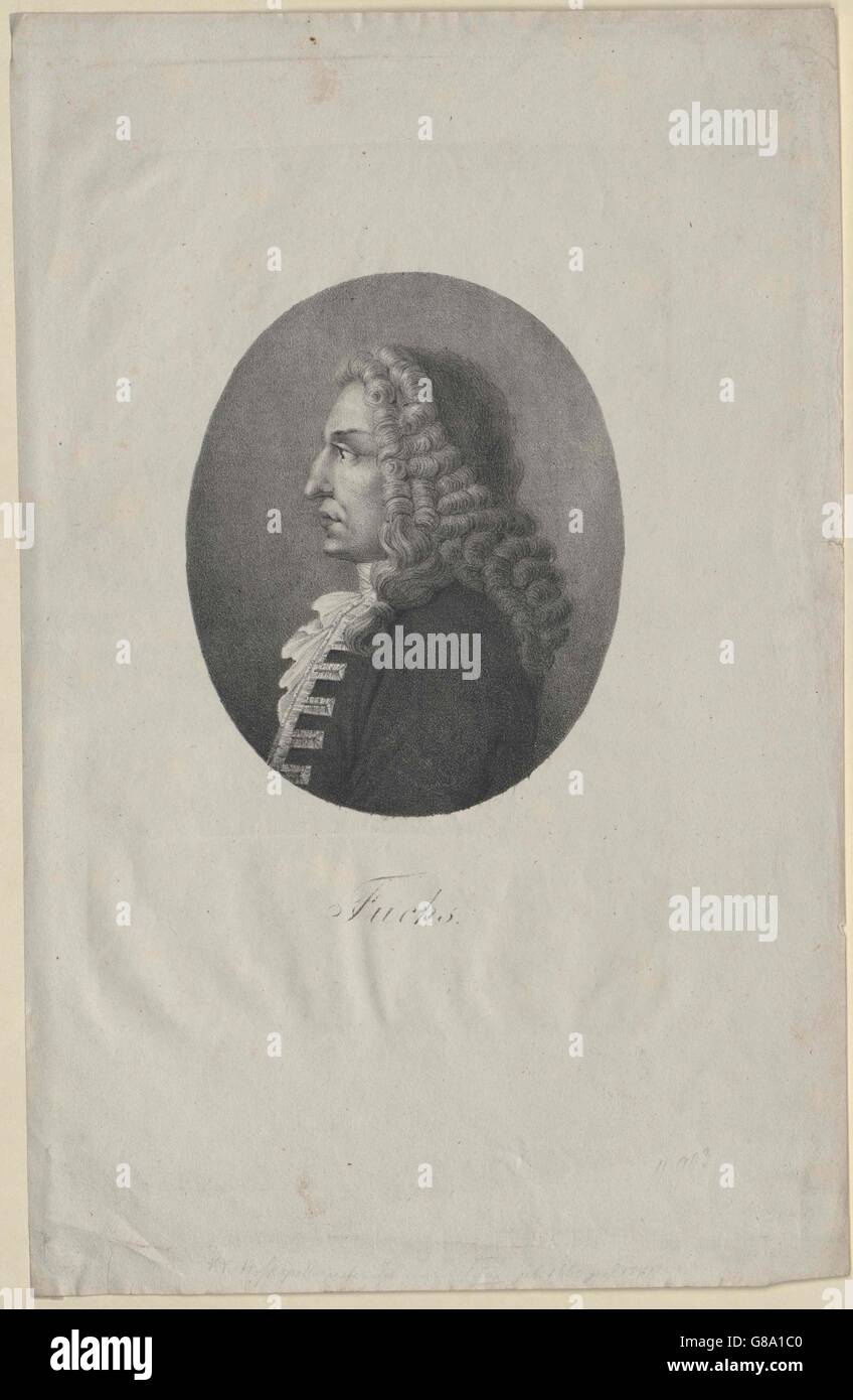 Fux, Johann Josef Stock Photo - Alamy