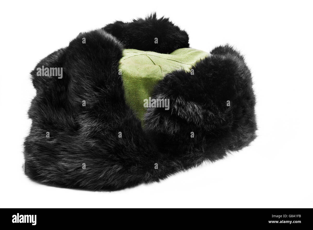 Chinese fur hat Stock Photo - Alamy