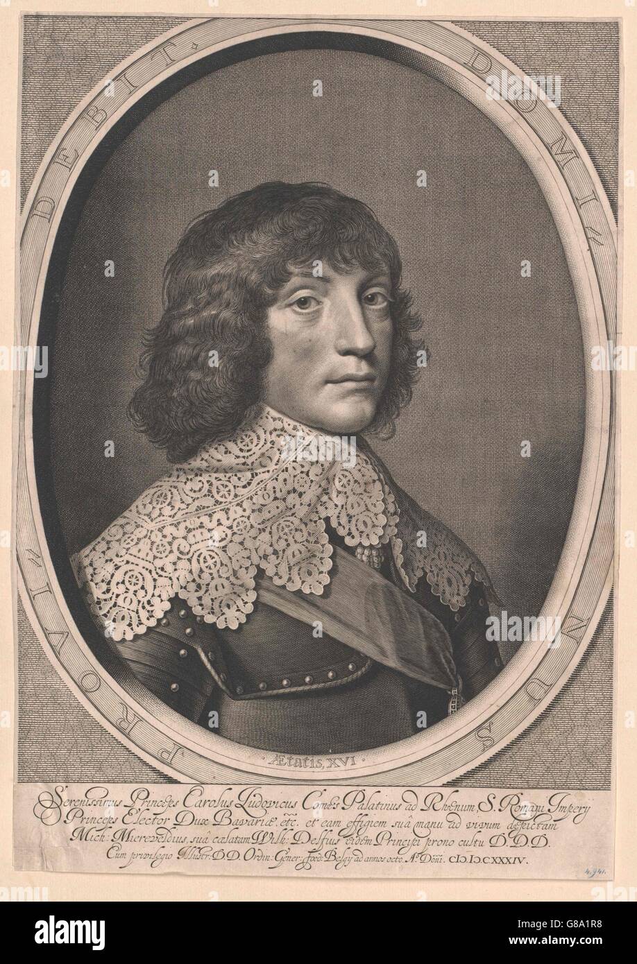 Karl I. Ludwig, Kurfürst von der Pfalz Stock Photo - Alamy