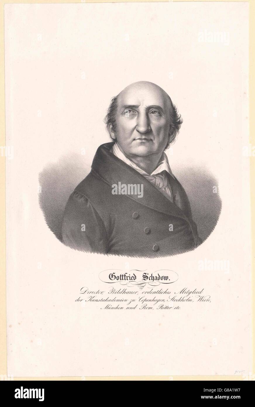 Schadow gottfried hi-res stock photography and images - Alamy