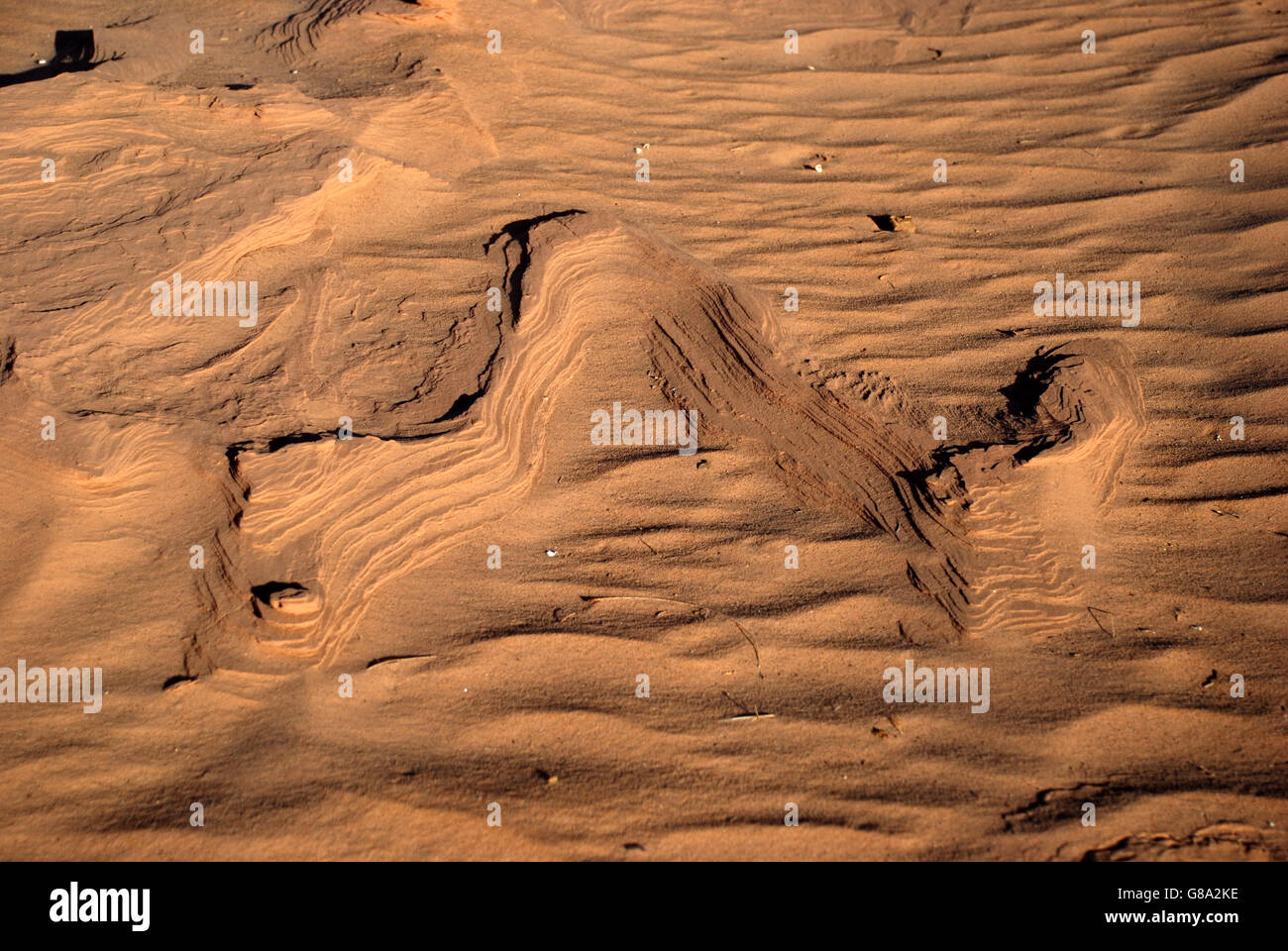 Sand formation desert background Stock Photo - Alamy