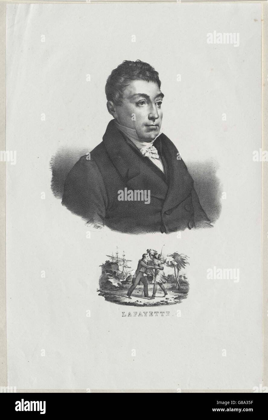 Lafayette, Joseph Marquis Stock Photo - Alamy